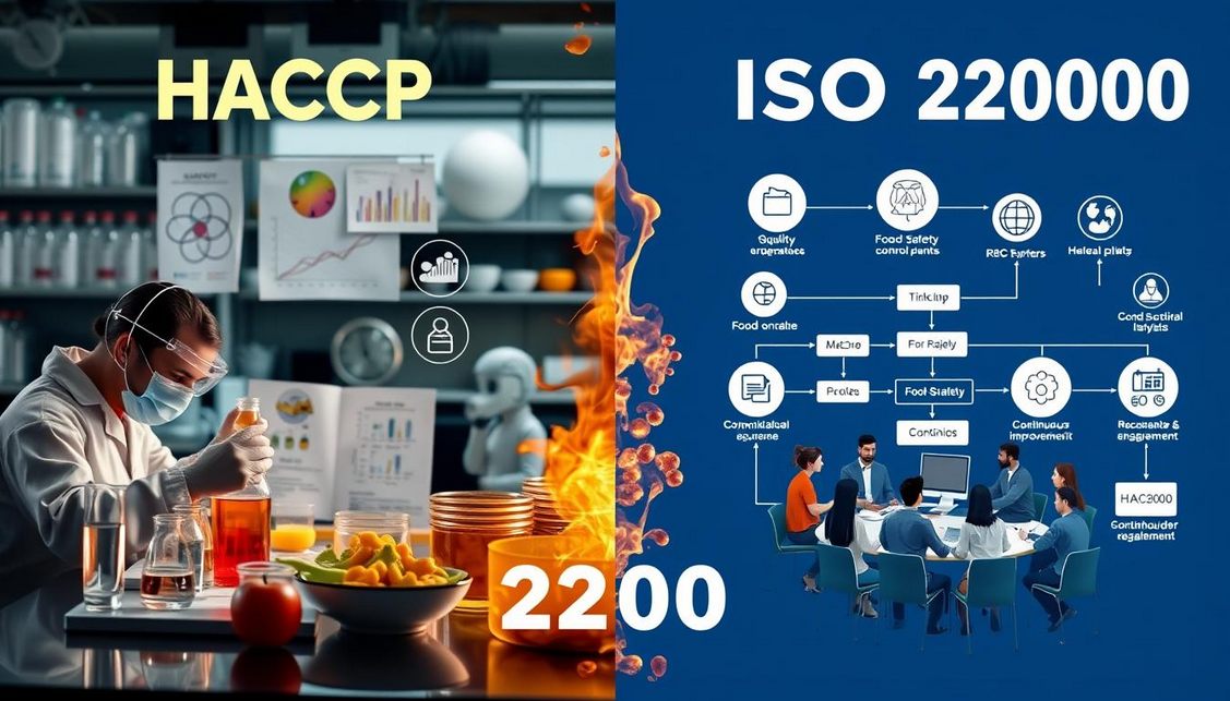 Quelle est la différence entre HACCP et ISO 22000